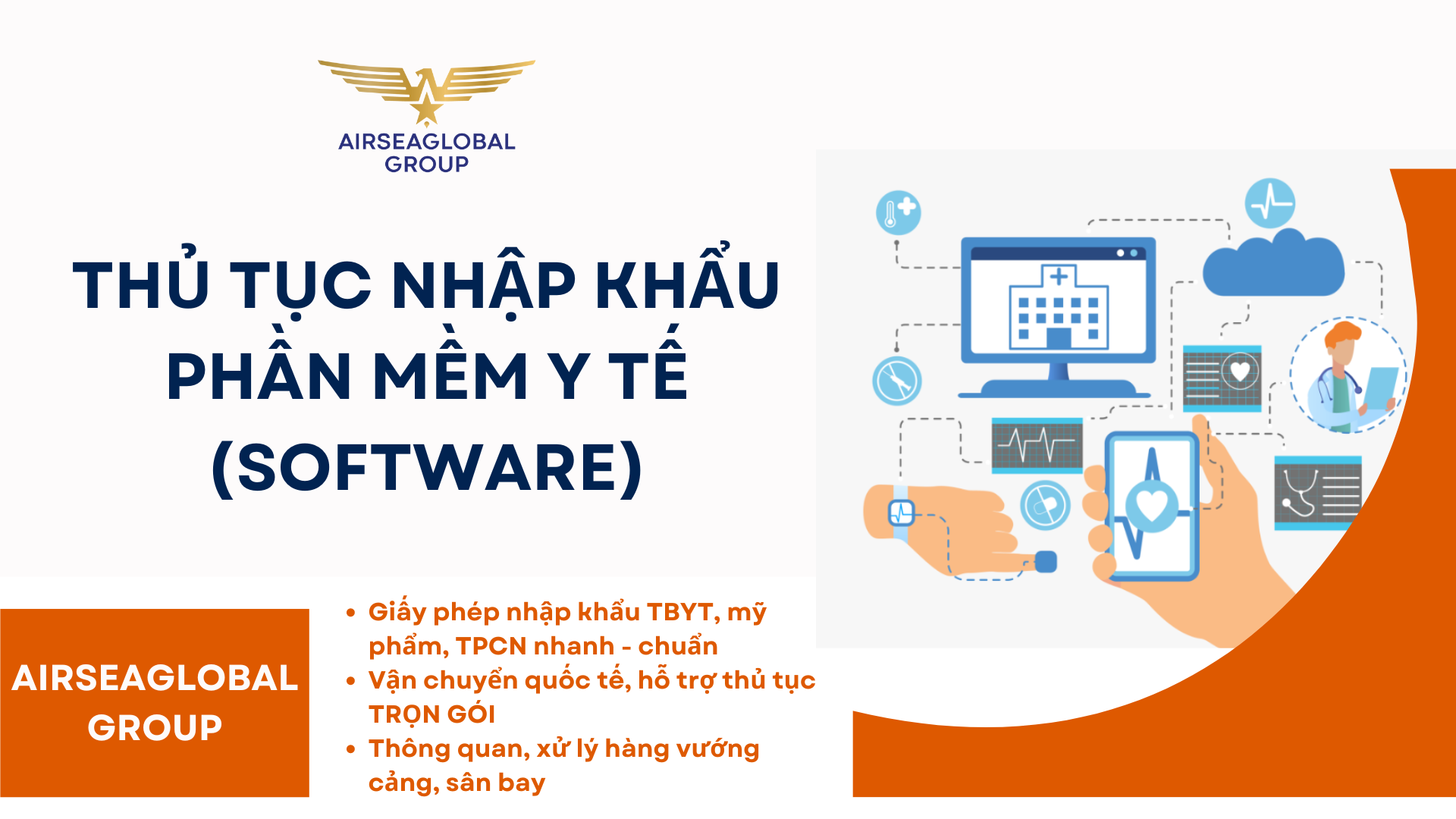 THỦ TỤC NHẬP KHẨU PHẦN MỀM Y TẾ (SOFTWARE)