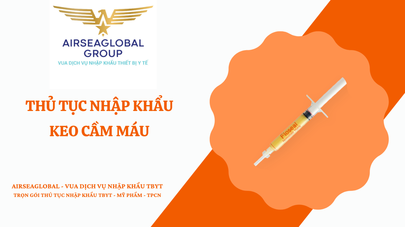 THỦ TỤC NHẬP KHẨU KEO CẦM MÁU