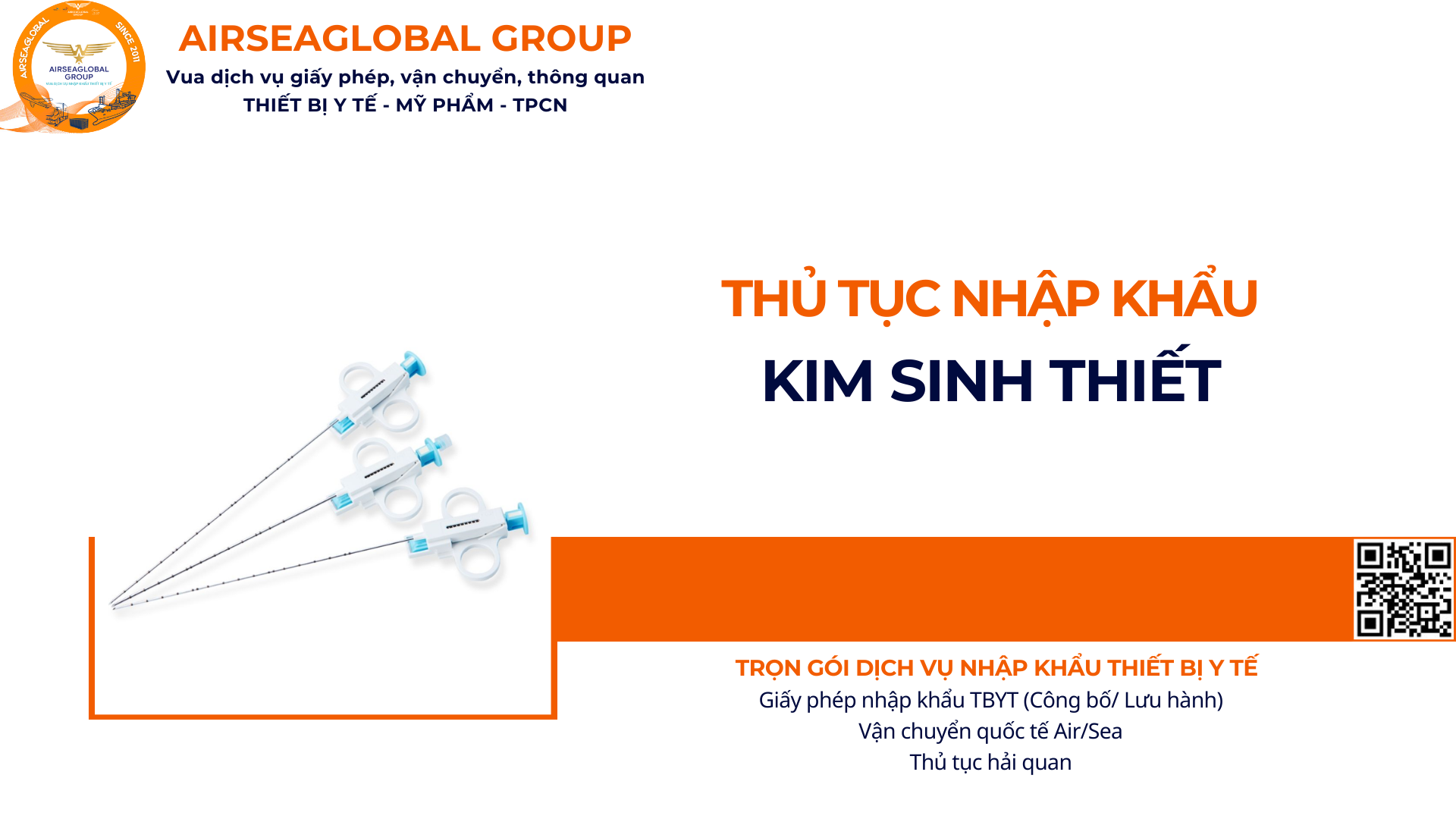 THỦ TỤC NHẬP KHẨU KIM SINH THIẾT NĂM NAY